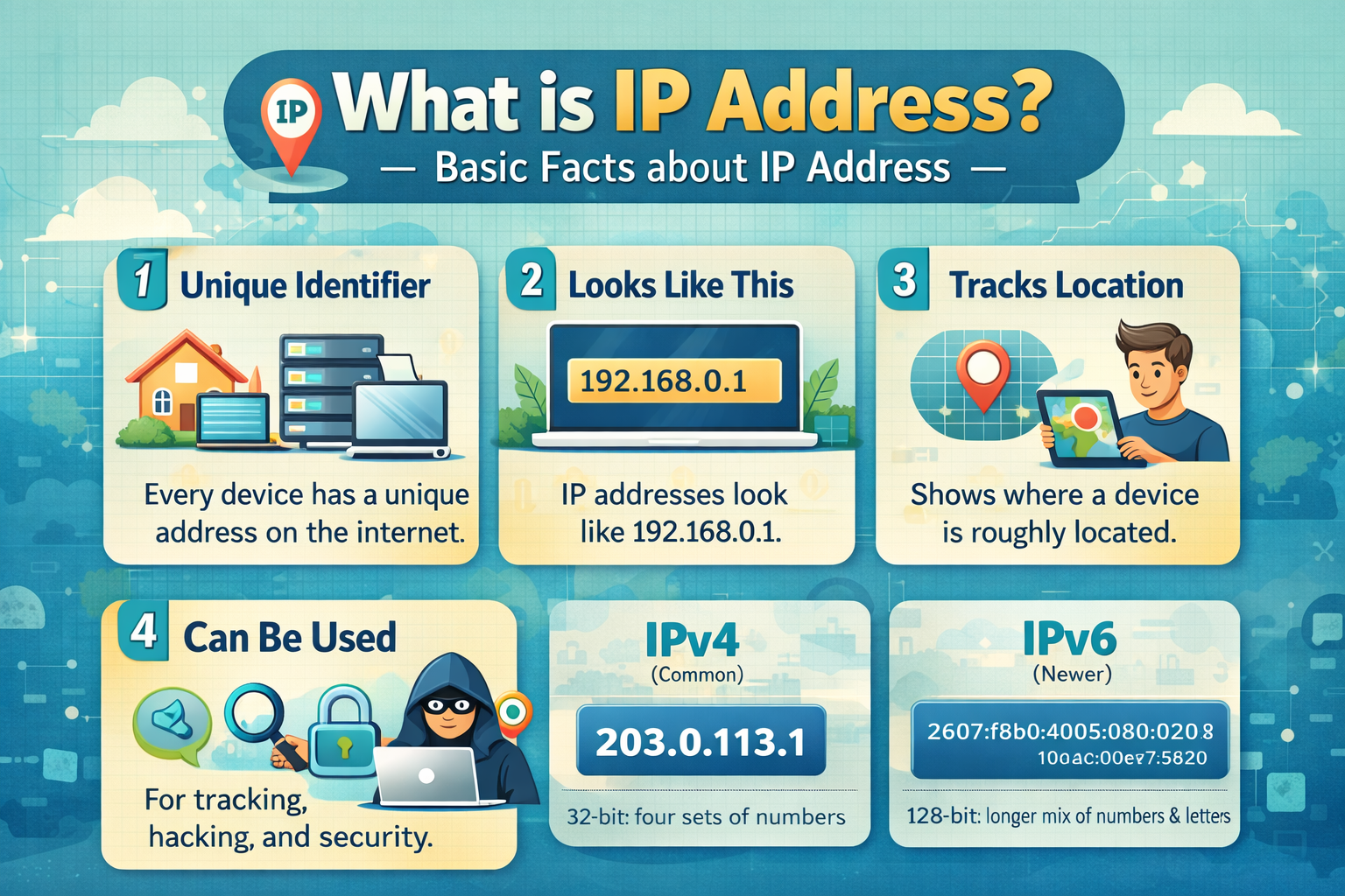 What is IP Address? Basic Facts about IP Address CompassVPN